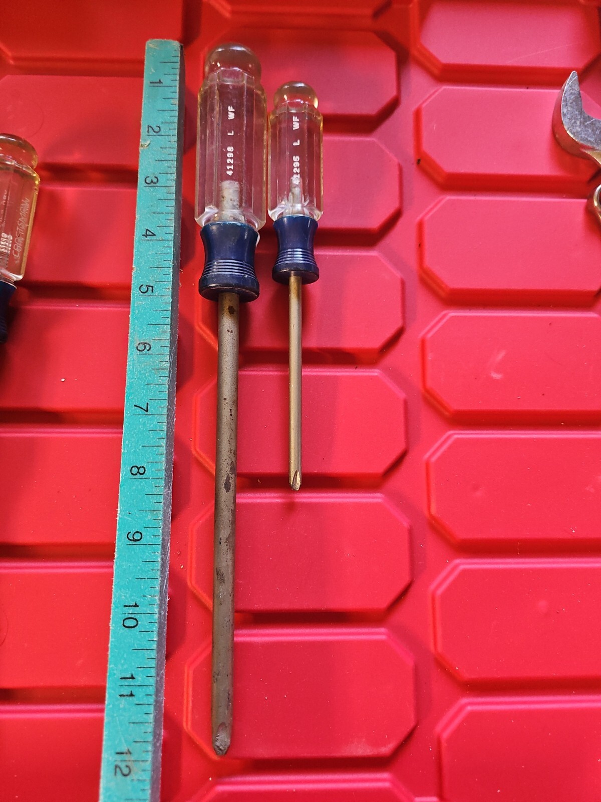 Set of 2 Vintage Craftsman Screwdrivers 41298 L WF - 41295 L WF - TB | eBay