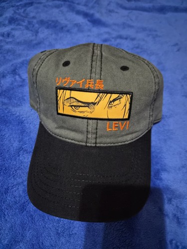 Attack On Titan Levi Ackerman Strapback Hat New With Tags Anime | eBay