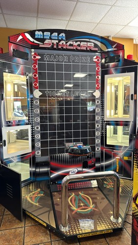 Mega Stacker LAI Games Arcade Machine Redemption Game Tickets Tokens or ...