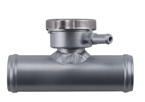 38MM 1-1/2" ALUMINUM INLINE RADIATOR HOSE PIPE FILLER NECK/CAP 45 ...