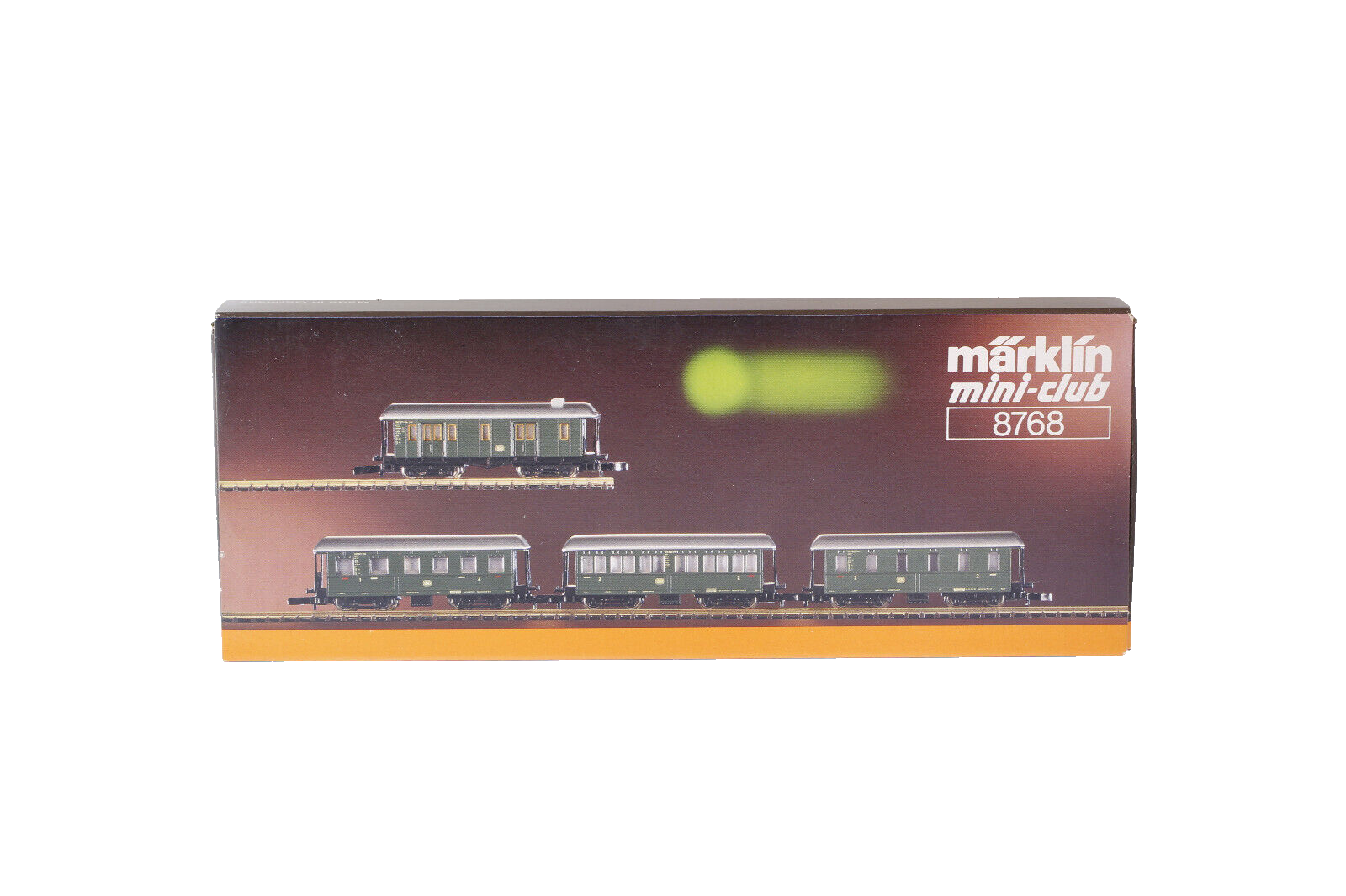 Märklín Mini-Club 8768 DB Passenger 4 Car Starter Train Set Z Marklin ...