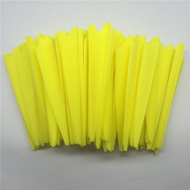 100Pcs 3" Plastic Vanes Fletches Vanes Fletching | eBay