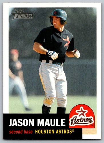 2002 Topps Heritage #422 Jason Maule Houston Astros | eBay