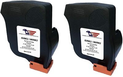 Quadient ISINK2 / IMINK2 Ink Cartridge for IS280 / IM280 Meters | 2 ...