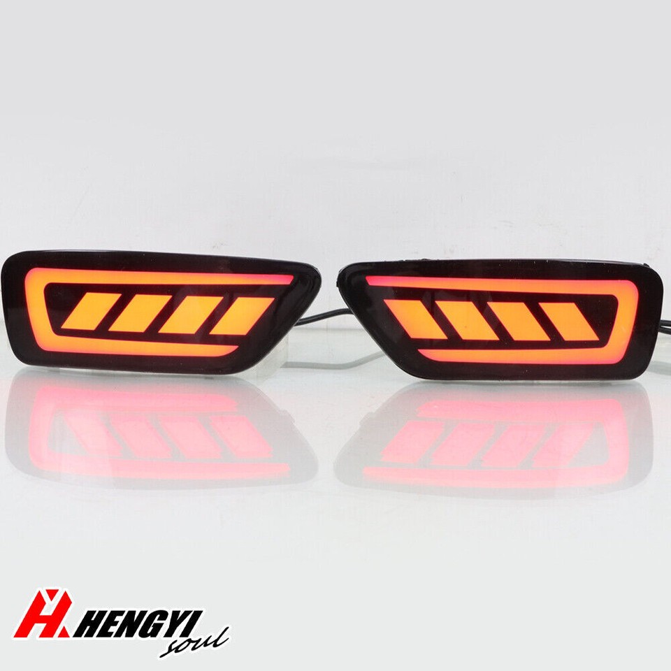 For 2011 - 2021 Jeep Grand Cherokee LED Rear Bumper Fog Lamp Kit Tail ...