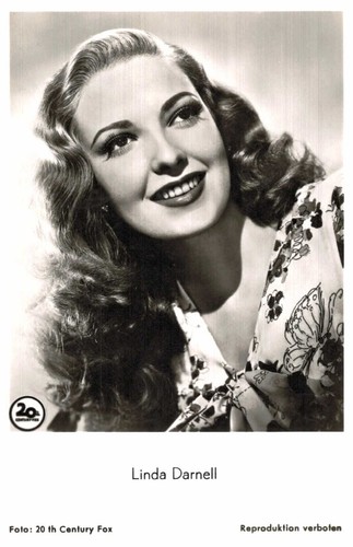 Linda Darnell ** Originale Rüdel Cartolina ** Nr. 4190 C | eBay