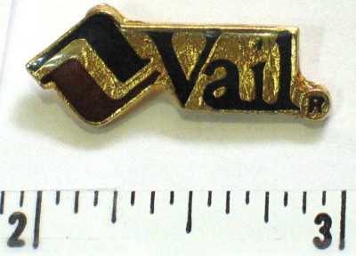 Vail Mountain Ski Resort Skiing Pin | eBay