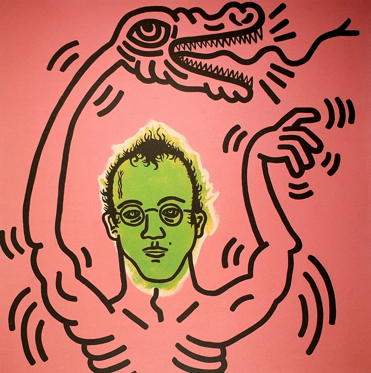Keith Haring Portrait