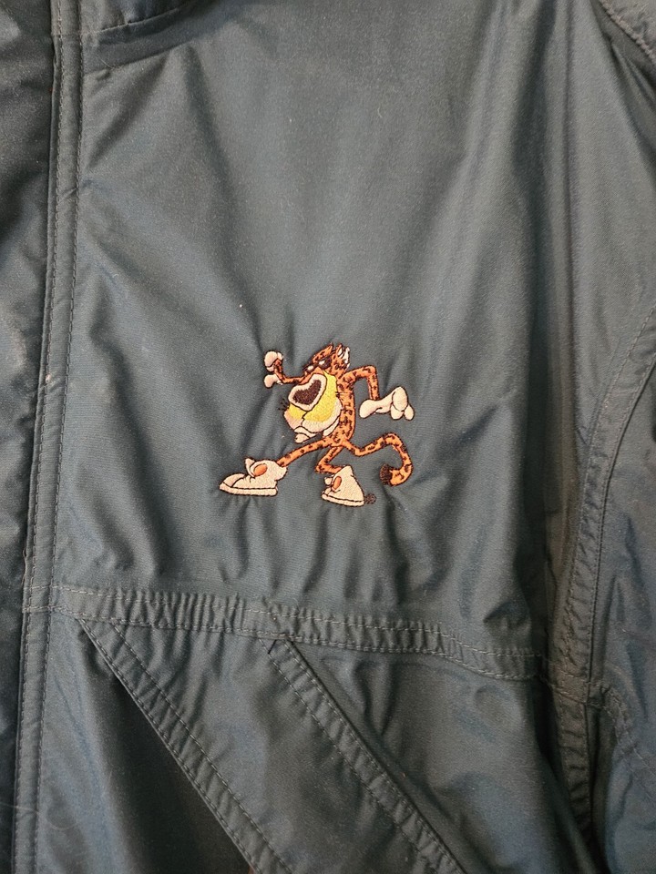 Vintage Wear Guard Jacket Embroidered Chester Cheetos Logo Size Medium ...