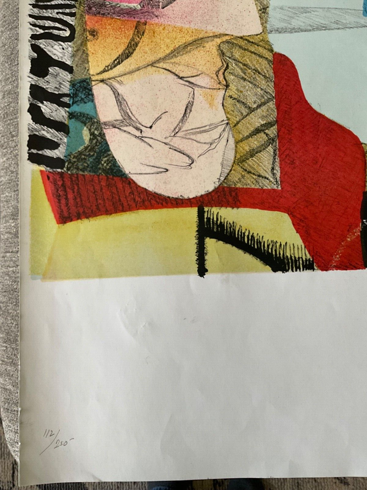 VINTAGE MAX PAPART RARE GALLERY ABSTR ART LITHOGRAPH SIGNED NUMBERED | eBay