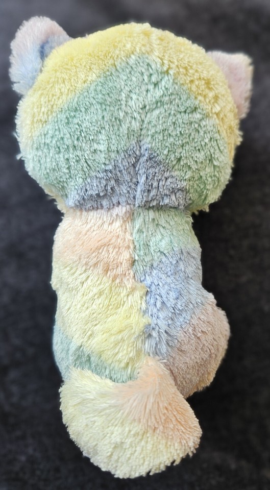 Ty Beanie Boo 7" Cat Unicorn “caticorn” Plush Heather Blue And Gold ...