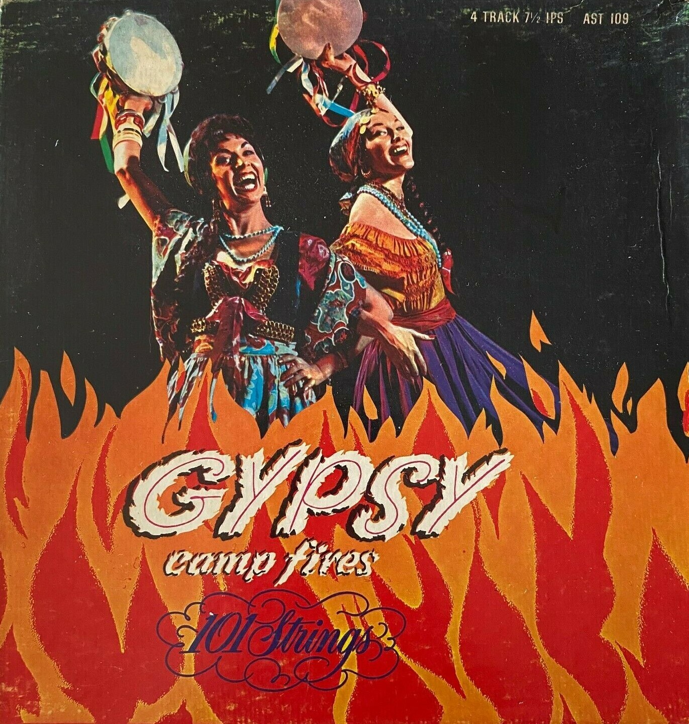 Gypsy Camp Fires Reel Tape 4-Track, 7 ½ IPS Audio Spectrum ast 109 | eBay