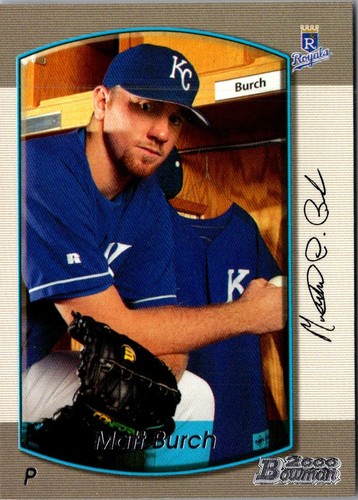 2000 Bowman Matt Burch #439 Kansas City Royals Baseball Card | eBay