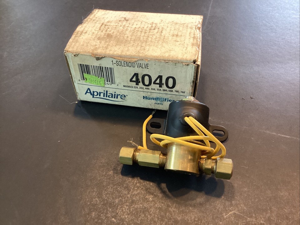 NOS NEW OEM Aprilaire 4040 Humidifier Solenoid Valve Free Ship | eBay