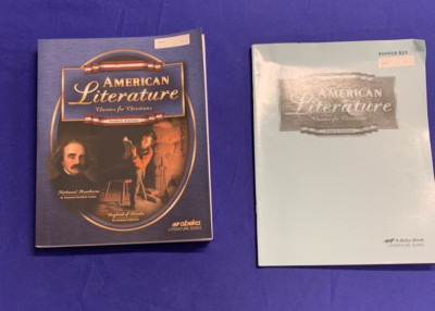 A Beka ~ American Literature Student Text and Text Answer Key - Fourth ...