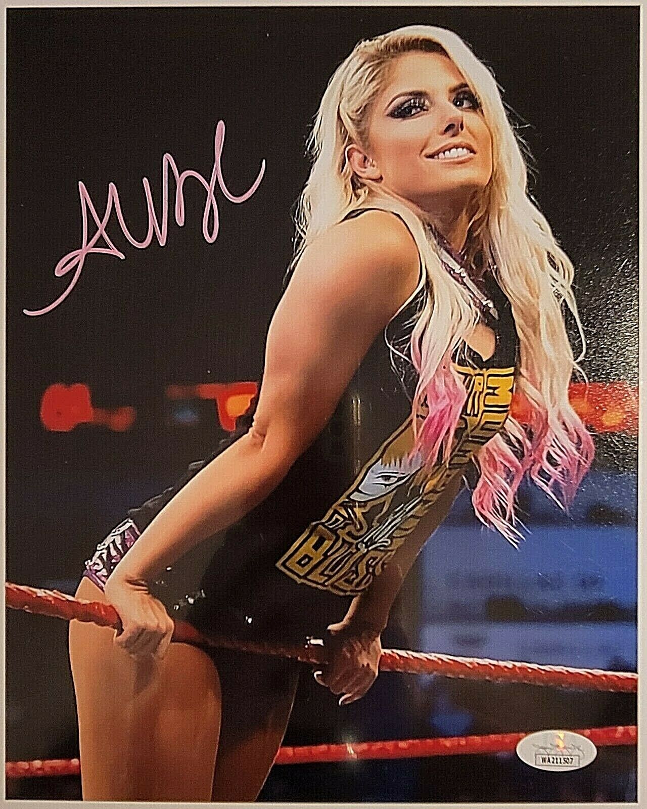 Alexa Bliss Autographed Signed 8x10 Photo Smirk Wwe Jsa Coa Ebay