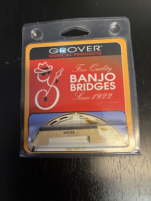 Grover #30B.5/8 5-String Banjo Bridge New | eBay