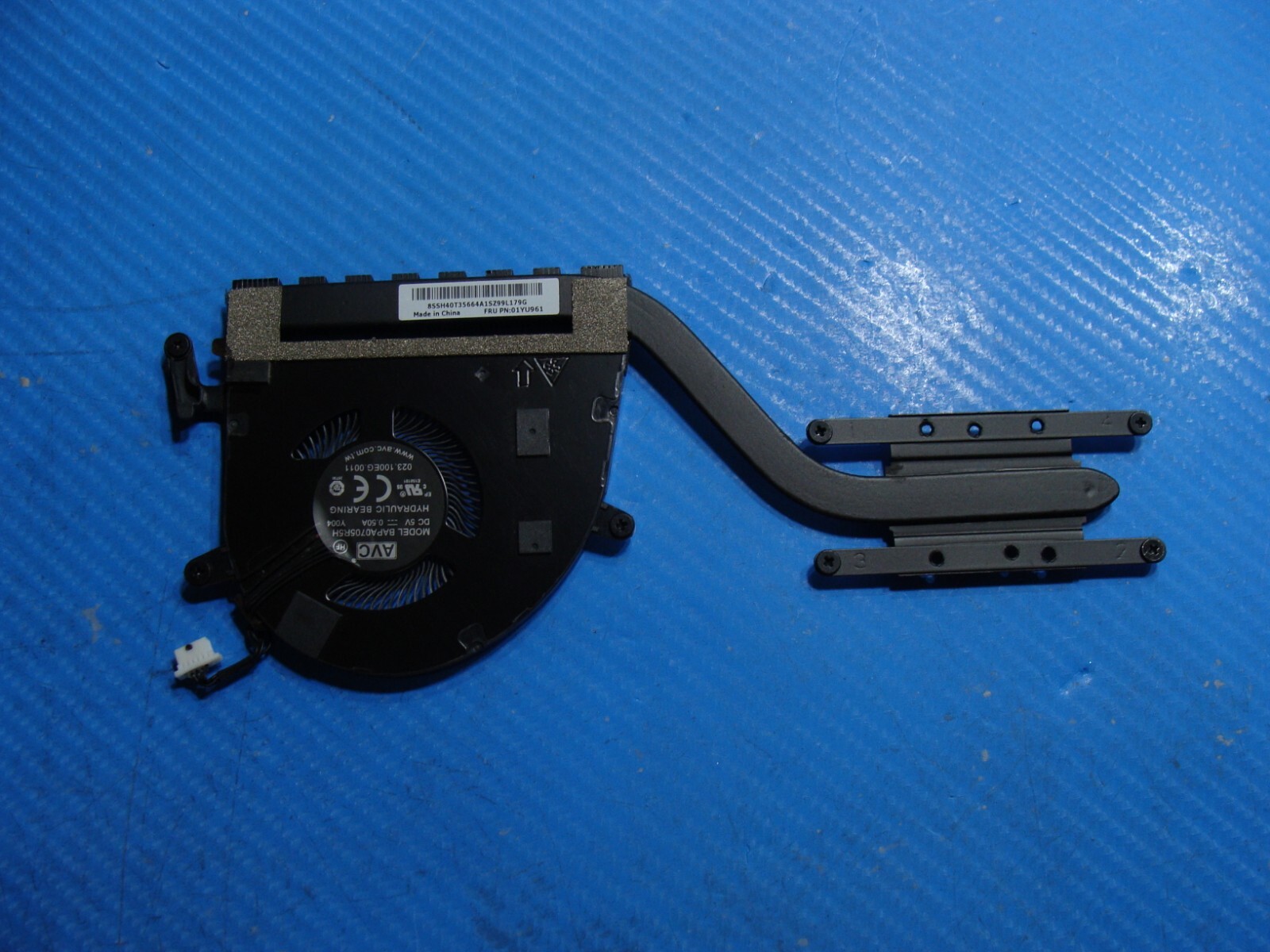 Lenovo ThinkPad X390 Yoga 13.3" Genuine Laptop Cooling Fan w/Heatsink ...