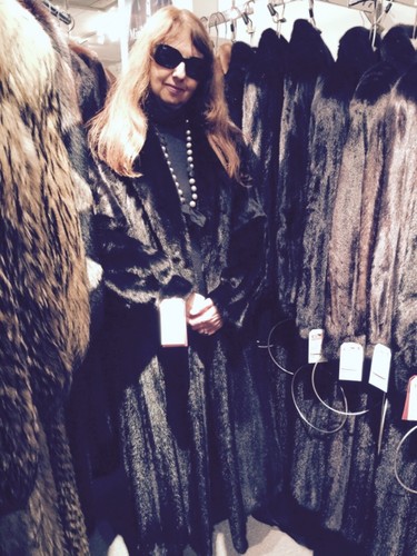 CHICAGO FUR MART SIZE 20 L"51"BRAND NEW CLASSIC FEMALE RANCH MINK COAT ...