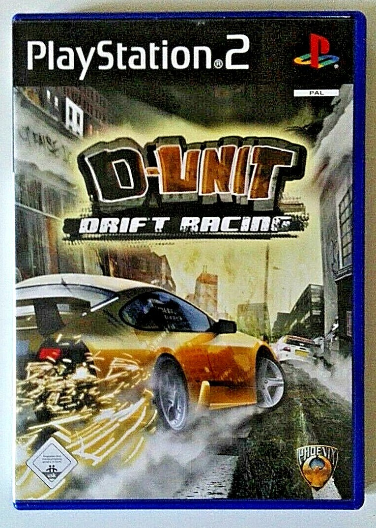 D-Unit Drift Racing PlayStation 2 PAL - Prix - Photo - Présentation