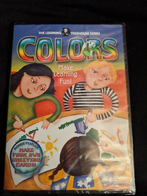 THE LEARNING TREEHOUSE Series COLORS on a DVD BRAND NEW SEALED ...
