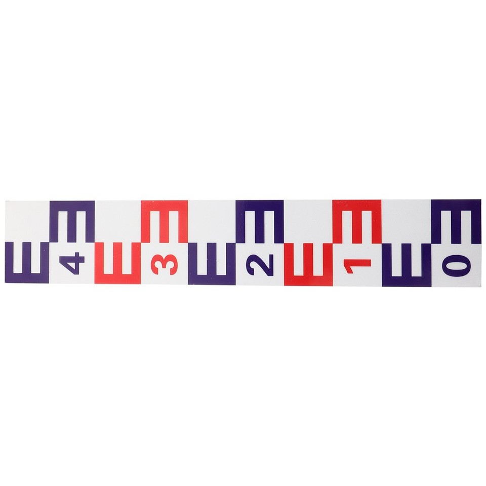 Water Level Indicator Sticker Measurement Tape Durable Reflective Decal ...