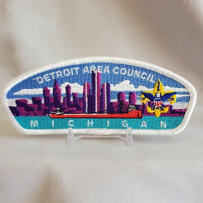 Detroit Are Council Michigan Boy Scout Shoulder Patch | eBay