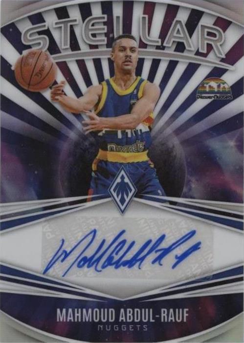 2023-24 Panini Phoenix - Stellar Signatures Mahmoud Abdul-Rauf #SS-MAR ...