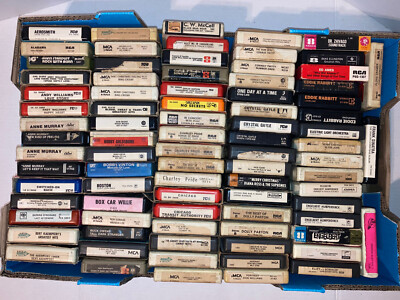 8 Track Tapes Various 8-Track Music Cartridges Group 1 ( A - F ) | eBay