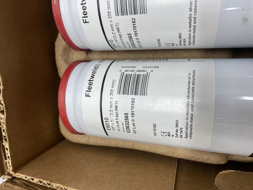 LOT OF 3 Lincoln Electrode ED032565 6010 Fleetweld 5P 1/8" 10 Lbs. | eBay