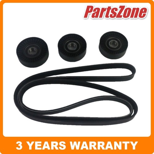V Ribbed Belt Tensioner Idler Pulley Kit Fit for Mercedes W168 A140 ...