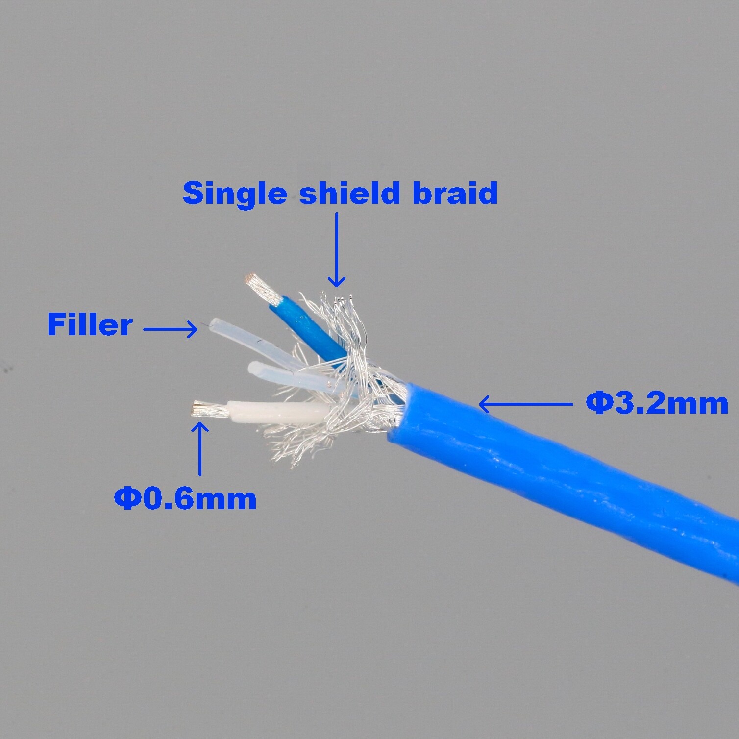 3-Lug Triax TRB Plug to Splitter 3x BNC Male GND M17/176-00002 Cable ...