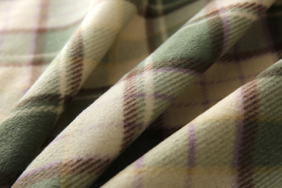 Tartan Fleece Blanket, Sofa Throw, Bed Throw Over, Cover EXTRA Large ...