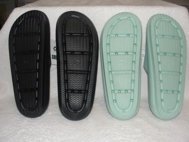 32 DEGREES COOL Cushion Slides (W)Women's (M)Men's Mint Green/Black ...