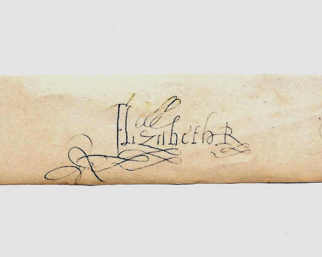 Queen Elizabeth 1 Signature