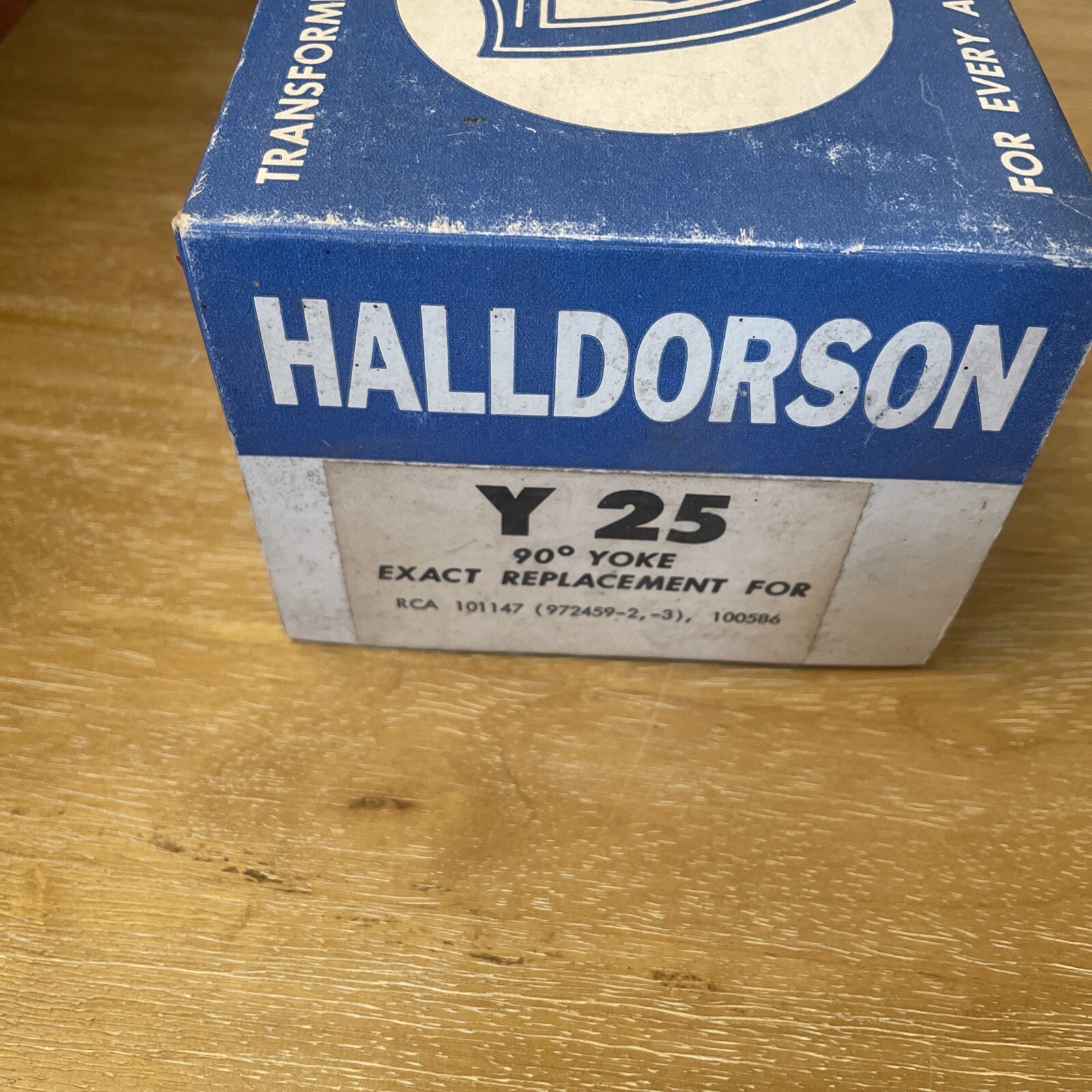 Y-25 - HALLDORSON - DEFLECTION YOKE 90 DEGREES - THORDORSON GRAMER ...