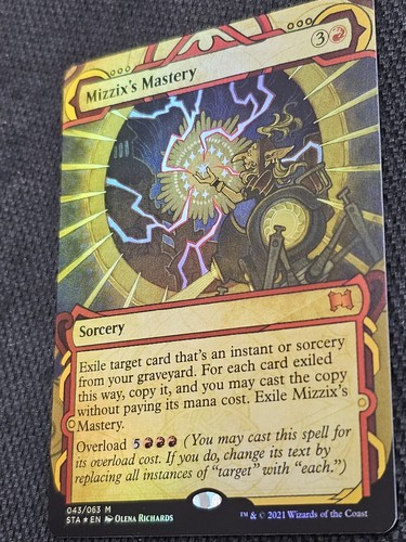Mizzix's Mastery - Foil Strixhaven: Mystical Archives MTG Near Mint ...