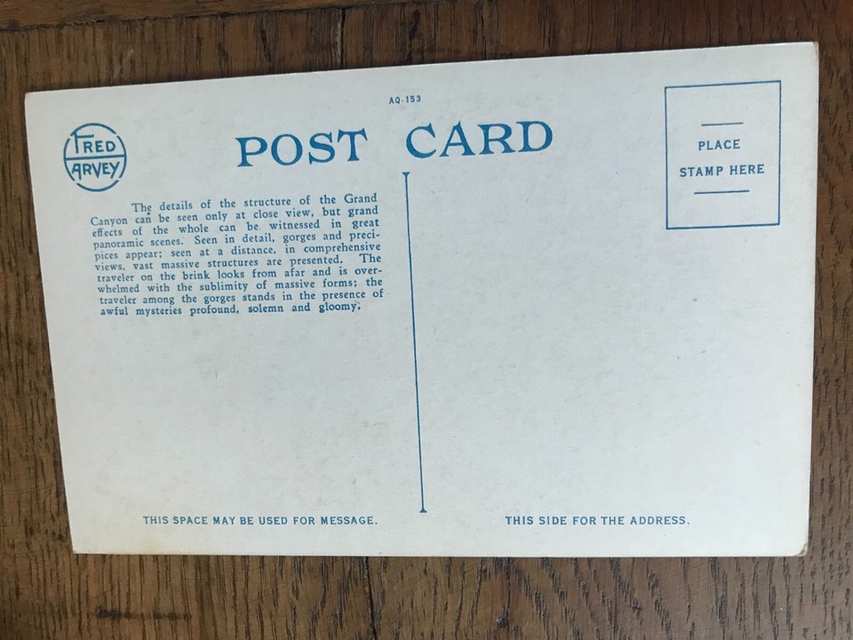 Thor's Hammer Grand Canyon National Park Arizona Postcard | eBay