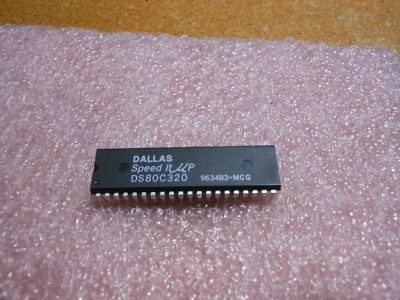 DALLAS SPEED IT UP MICROCIRCUIT PART # DS80C320-MCG 40 PIN DIP 25MHZ 8 BIT | eBay