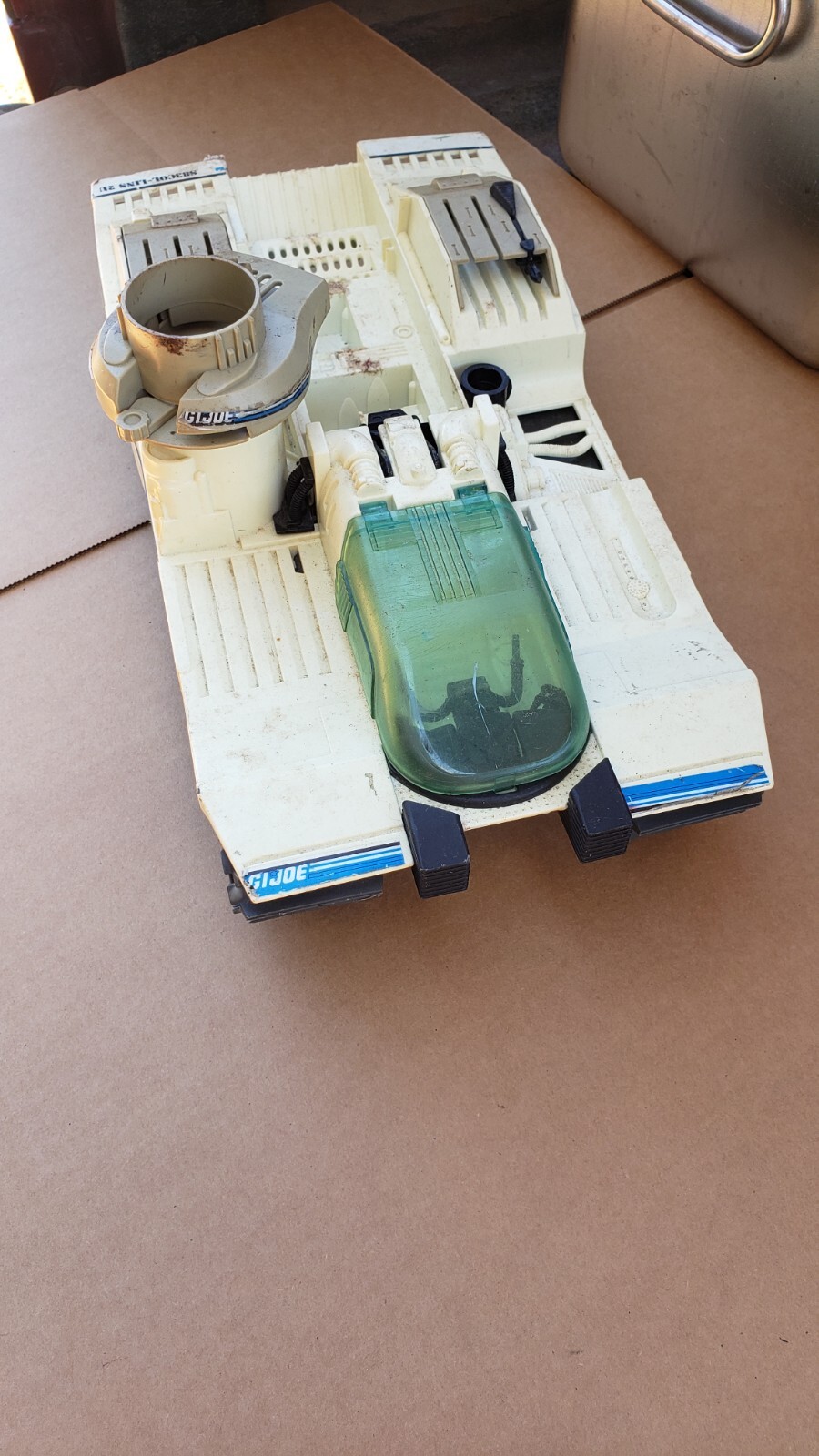 Vintage 1989 Hasbro GI Joe AA1 Avalanche Snow Tank Fighting Vehicle SEE ...