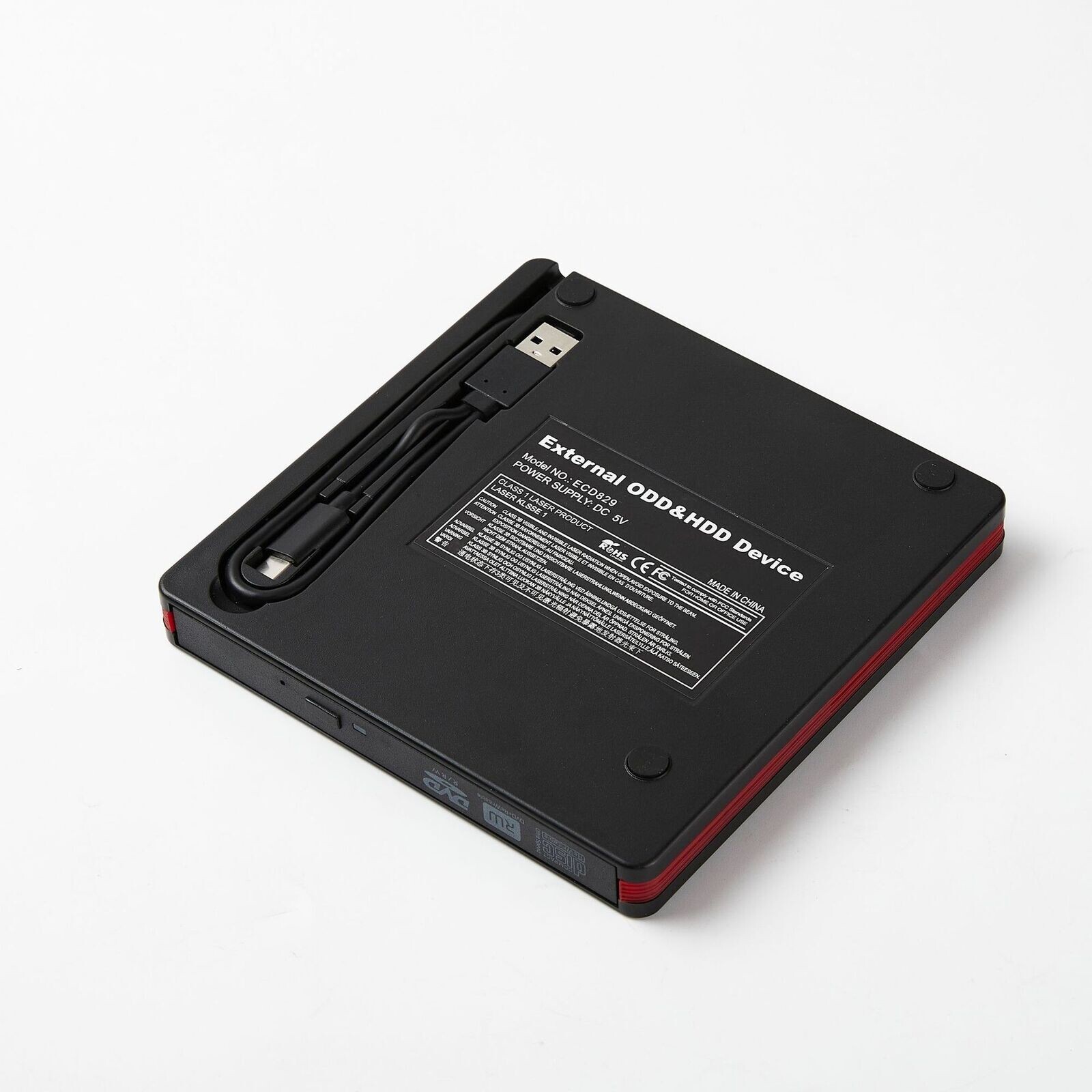 Externes CD/DVD Laufwerk USB 3.0 Brenner Player für PC Laptop Windows ...