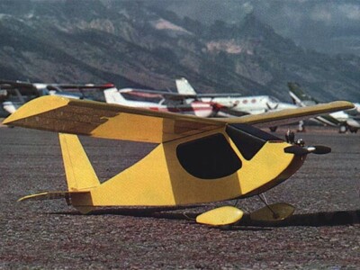 Buttercup Sport Model 27" Wingspan RC Model Airplane Printed Plans ...