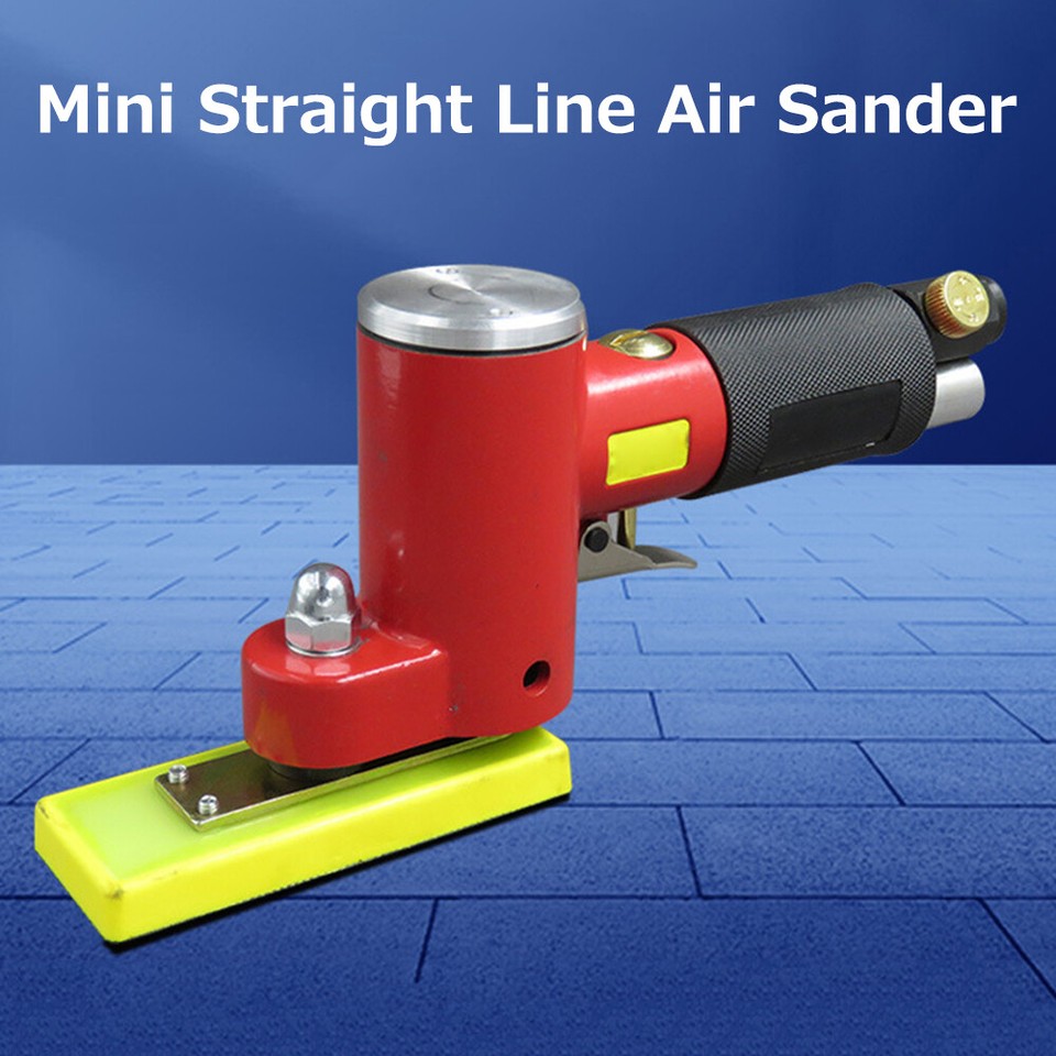 Straight Line Air Sander with 2 Sanding Pads Random Orbital Pneumatic ...