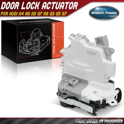Front Right or Left Door Lock Actuator for Audi A4 A6 A5 A7 A8 Q3 Q5 Q7 ...