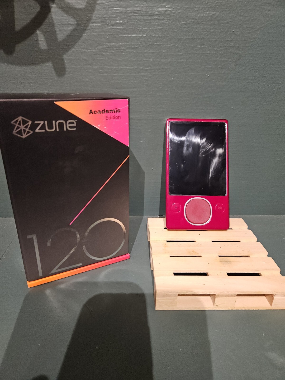 Microsoft Zune 120 Red (120 GB) Digital Media Player for sale online | eBay