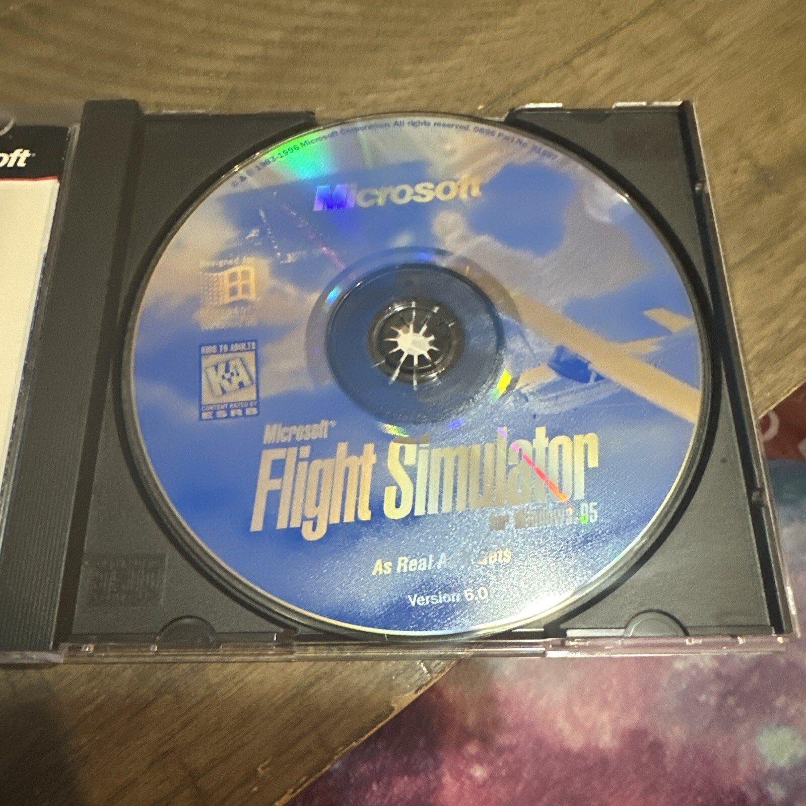 Microsoft Flight Sim 95 PC CD-ROM Game | eBay
