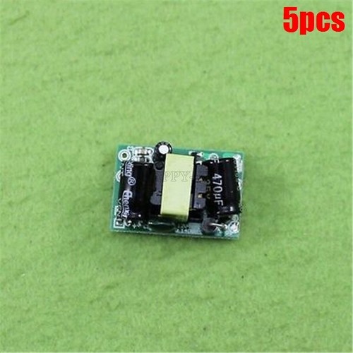 5Pcs 9V 500Ma 4.5W Ac-Dc Step Down Isolated Switching Power Supply ...