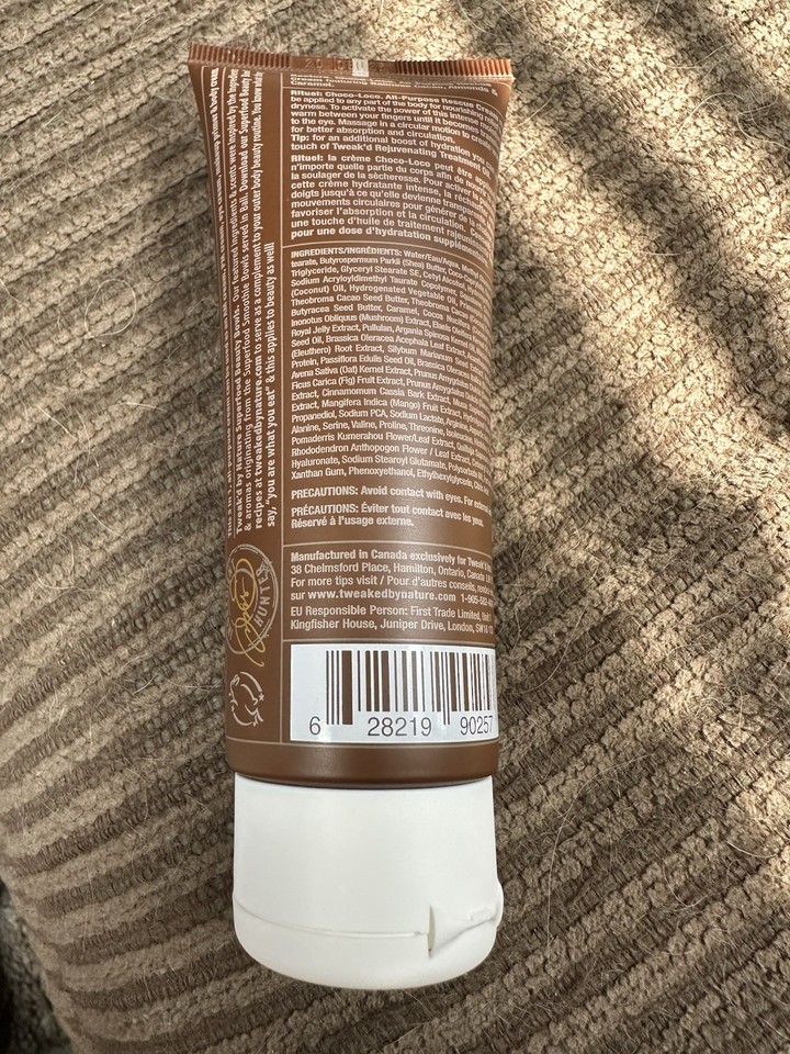 TWEAKED BY NATURE CHOCO-LOCO ALL PURPOSE RESCUE CREAM - 3 OZ.-NEW ...