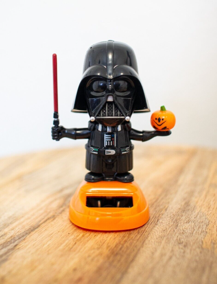 Star Wars Darth Vader Halloween Solar Powered Dancing Bobble Head ...