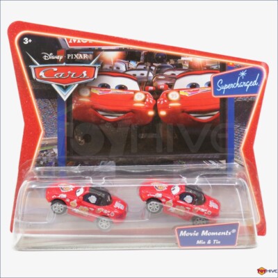 Disney Pixar Cars Mia and Tia red Mazda Miatas Supercharged series ...